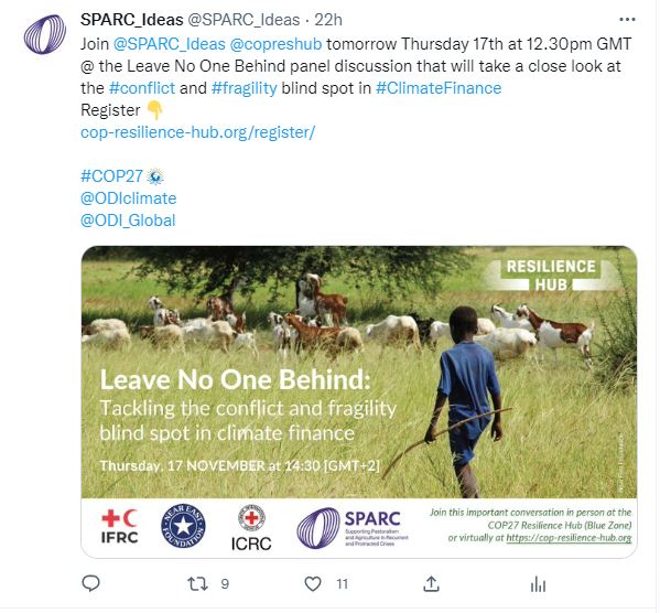 SPARC at COP27 | SPARC-Knowledge